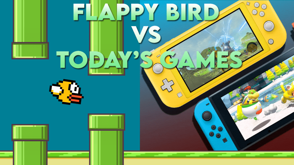 Comparing Flappy Bird To Today's Hit Games - Flappy Bird
